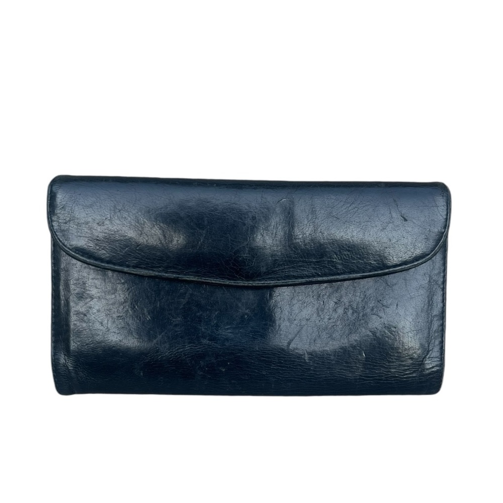 Vintage Coach Water Buffalo Combination Wallet Checkb… - Gem